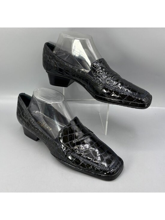 Amalfi | Shoes | Amalfi By Rangoni Loafer Womens 9 Black Patent Leather ...